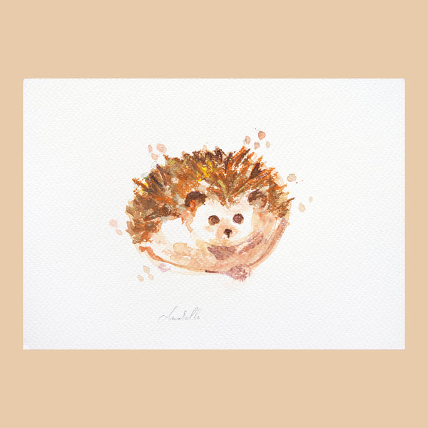 Mrs Hog - An Original Watercolour Painting – Annabelle Davis